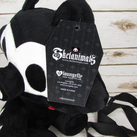 Loungefly | Bags | Skelanimals Loungefly Jae Wolf Cross Body Plush ...